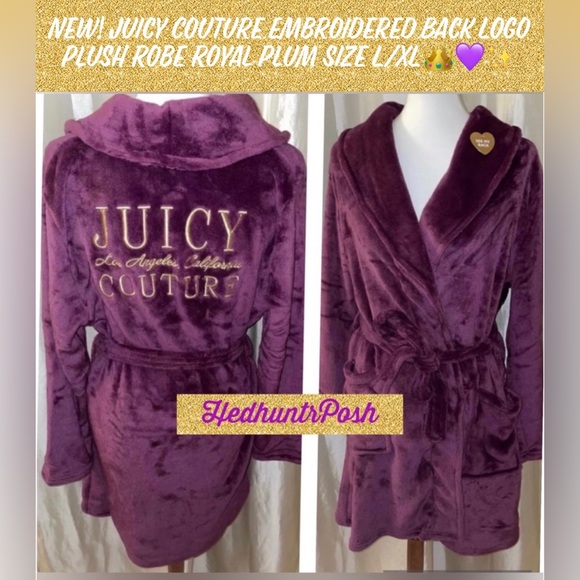 Juicy Couture | Intimates & Sleepwear | Newjuicy Couture Embroidered ...